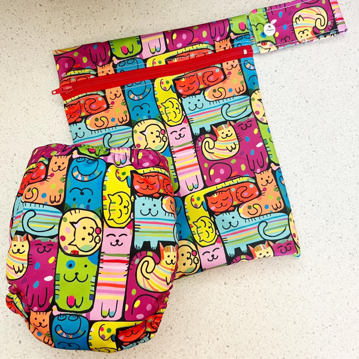 ROUND 30 - Tetris Cat – Fabric by TrishaMakes