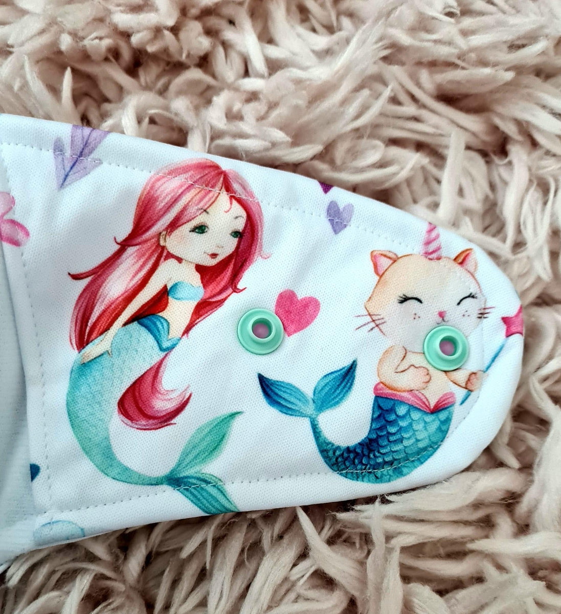 ROUND 24 - KittyCorn & Mermaids – Fabric by TrishaMakes